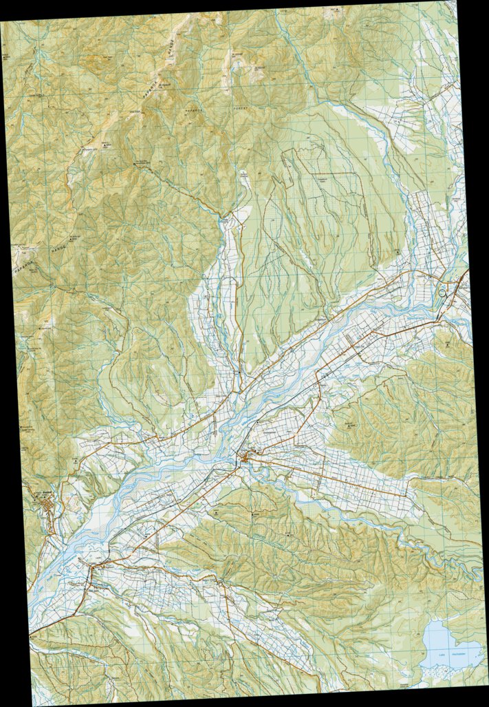 BT20 - Ahaura Map by Land Information New Zealand | Avenza Maps