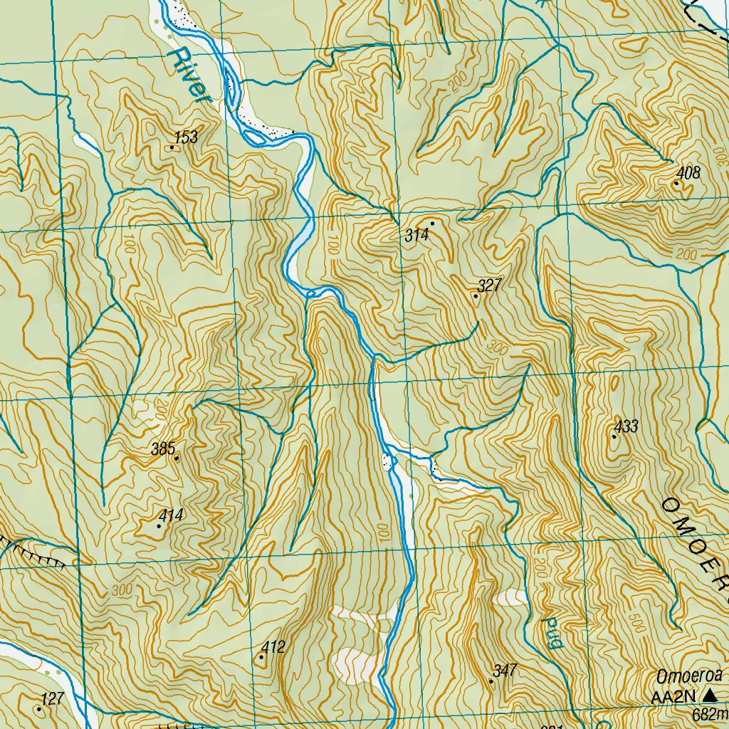 BW15 - Okarito Map by Land Information New Zealand | Avenza Maps