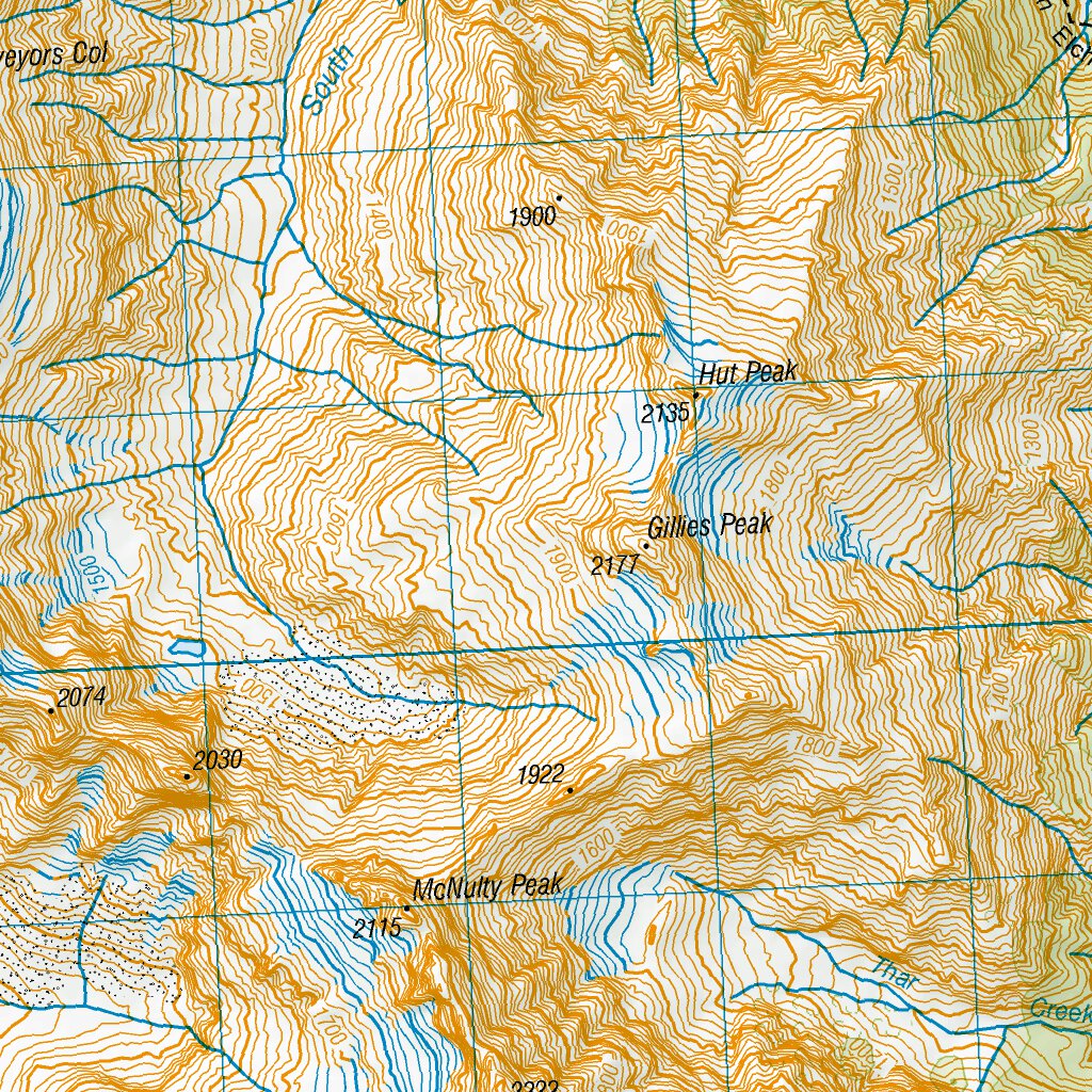 BY14 - Mount Ward Map by Land Information New Zealand | Avenza Maps
