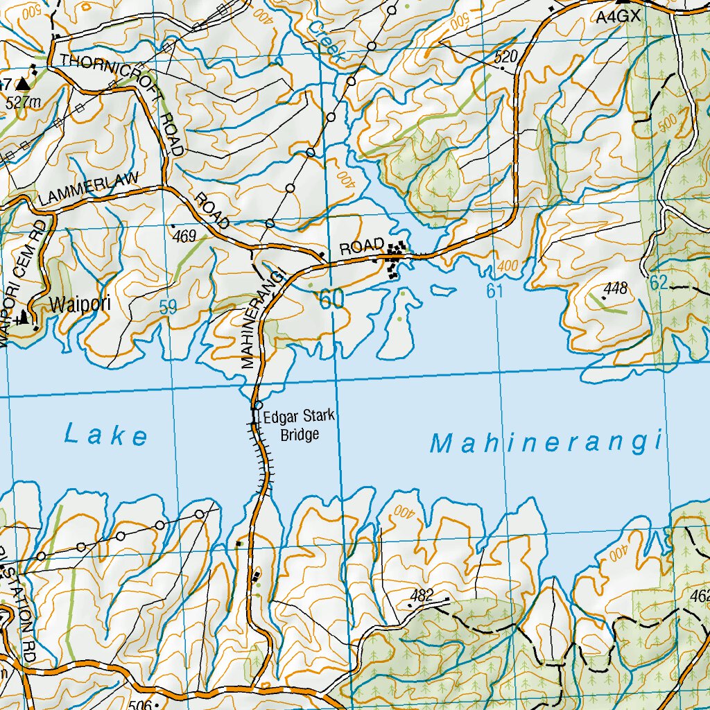 CE15 - Waitahuna Map by Land Information New Zealand | Avenza Maps