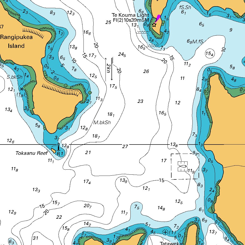Coromandel Harbour Map by Land Information New Zealand | Avenza Maps