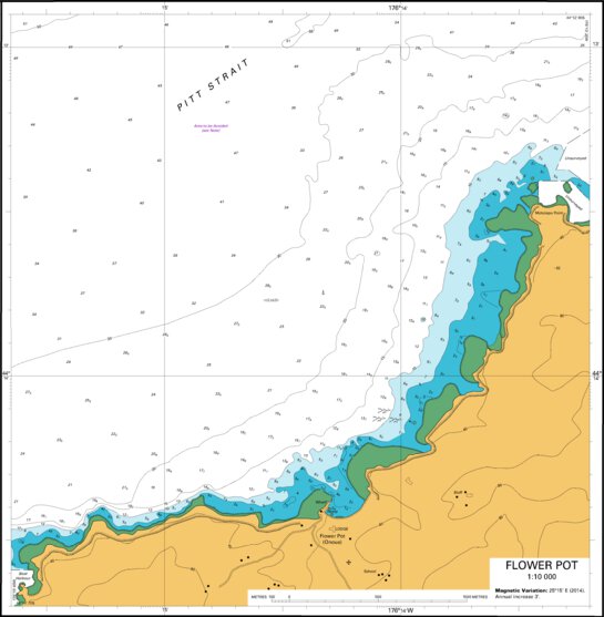 Flower Pot Map by Land Information New Zealand | Avenza Maps