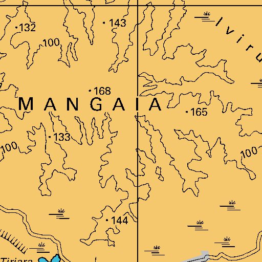 Mangaia Map by Land Information New Zealand | Avenza Maps