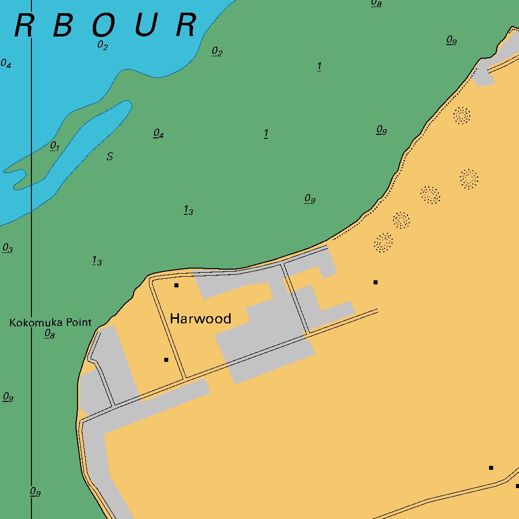 Otago Harbour Map by Land Information New Zealand | Avenza Maps