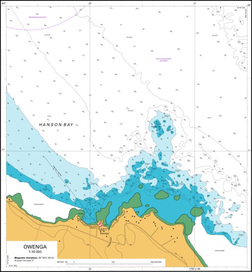 Owenga Map by Land Information New Zealand | Avenza Maps