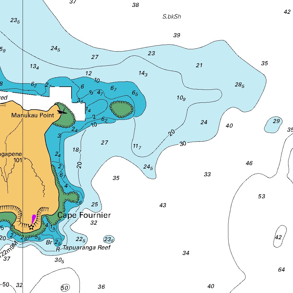 Pitt Strait Map by Land Information New Zealand | Avenza Maps