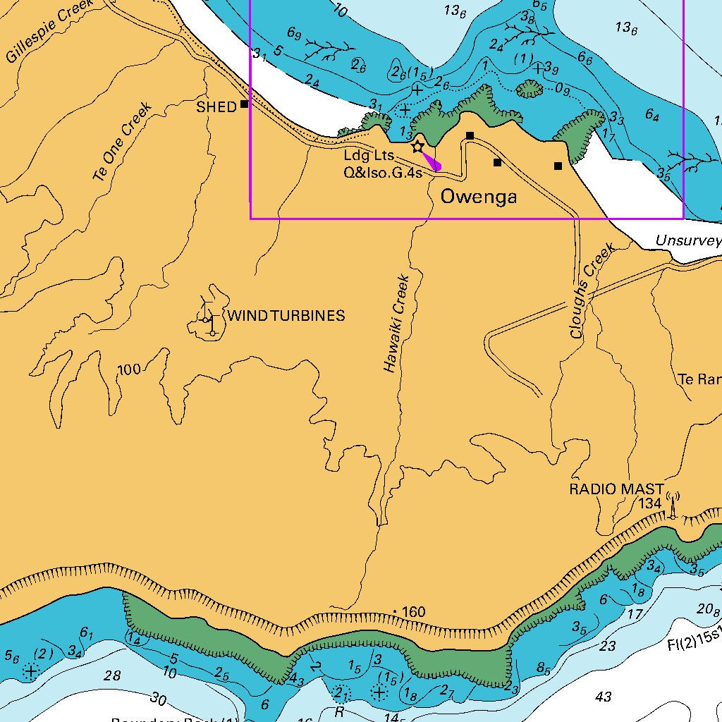 Pitt Strait Map by Land Information New Zealand | Avenza Maps