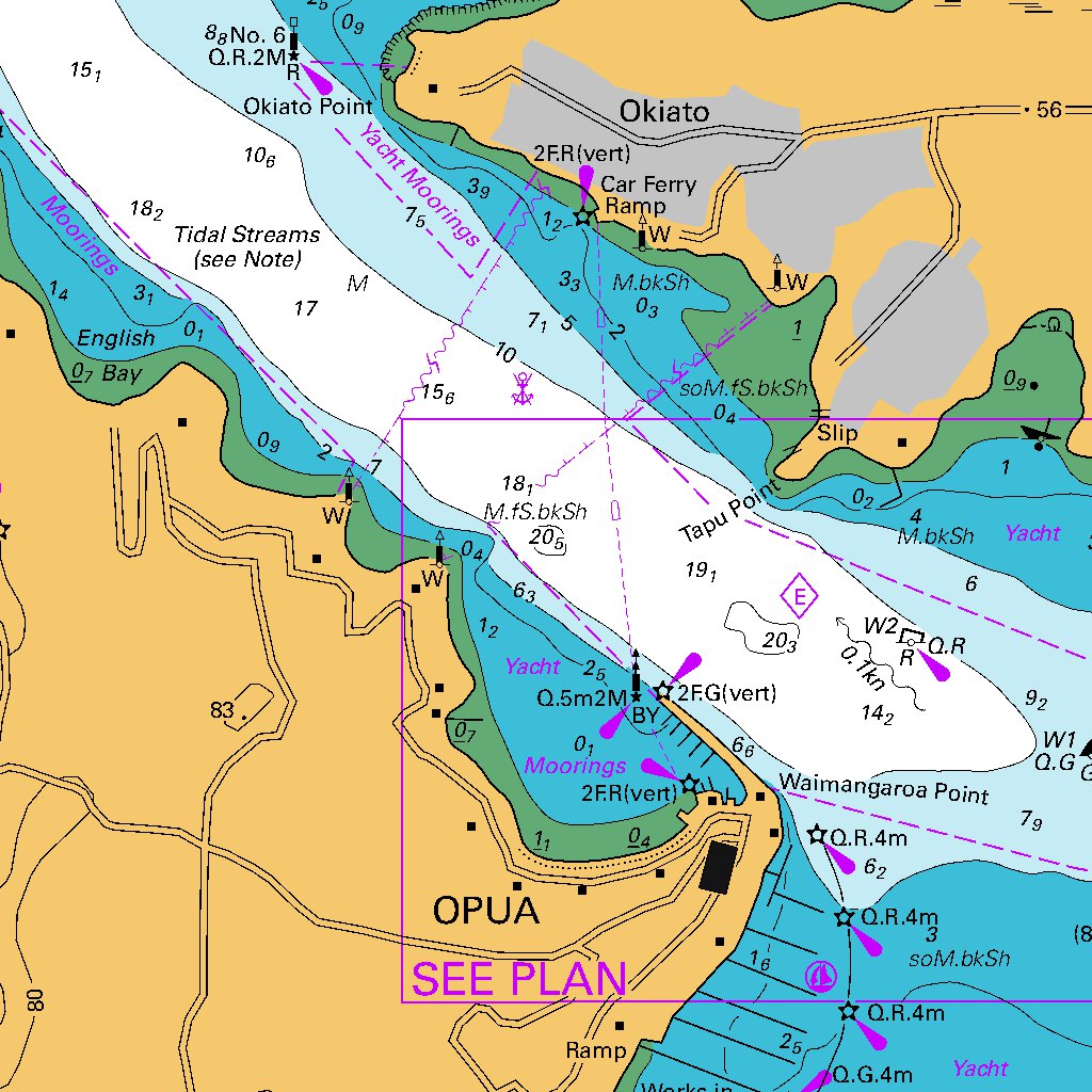 Plans in the Bay of Islands Map by Land Information New Zealand ...