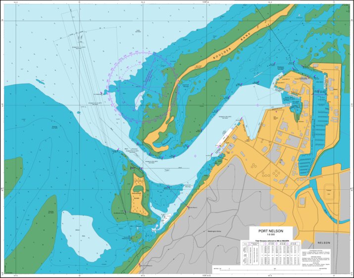 Port Nelson Map by Land Information New Zealand | Avenza Maps