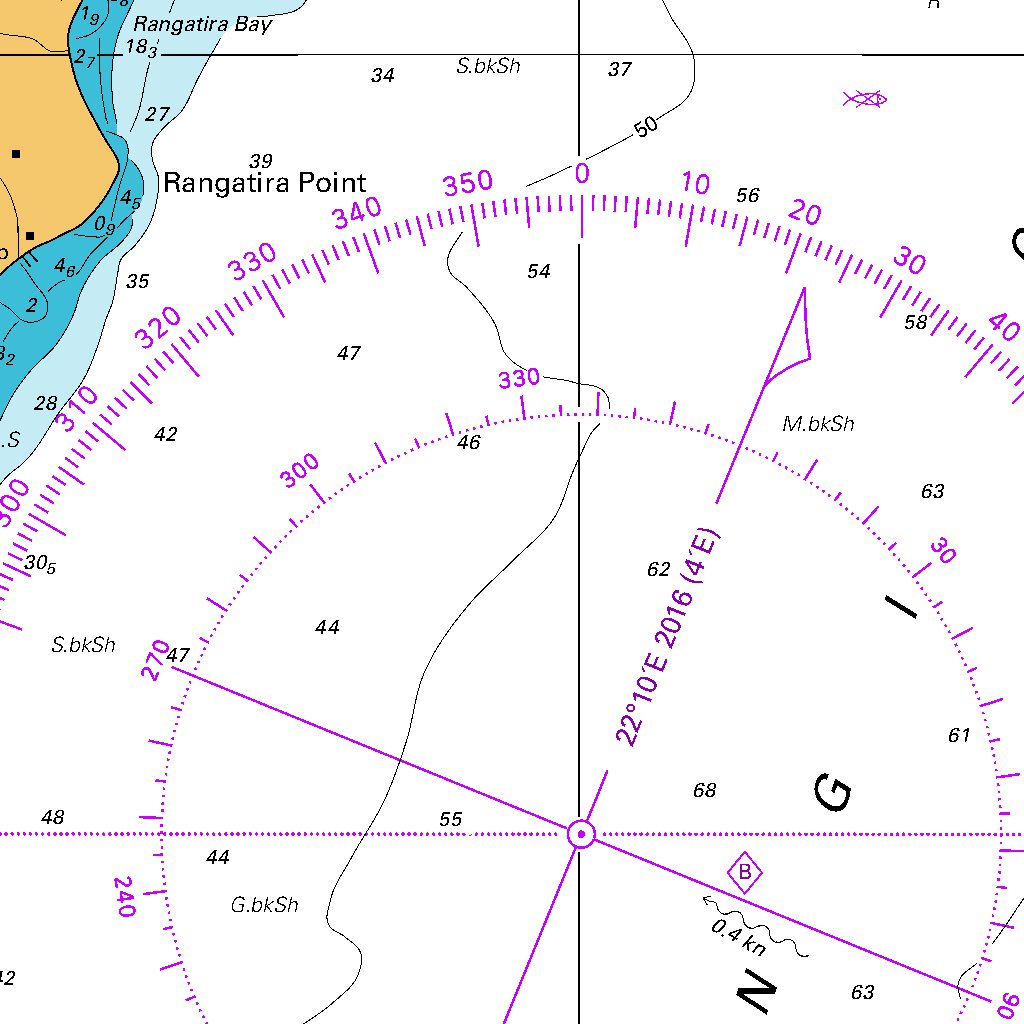Rauoterangi Channel and Kapiti Island Map by Land Information New ...