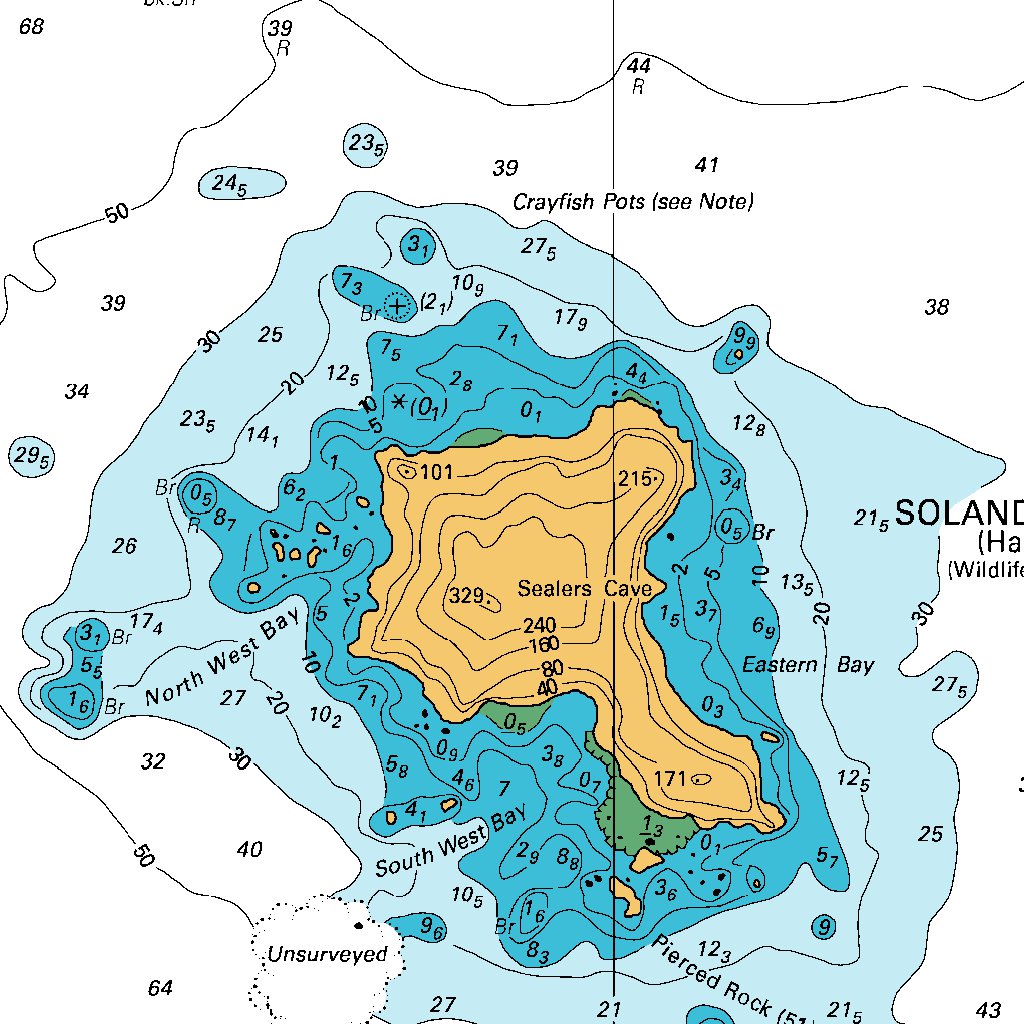 Solander Island(Hautere) Map by Land Information New Zealand | Avenza Maps