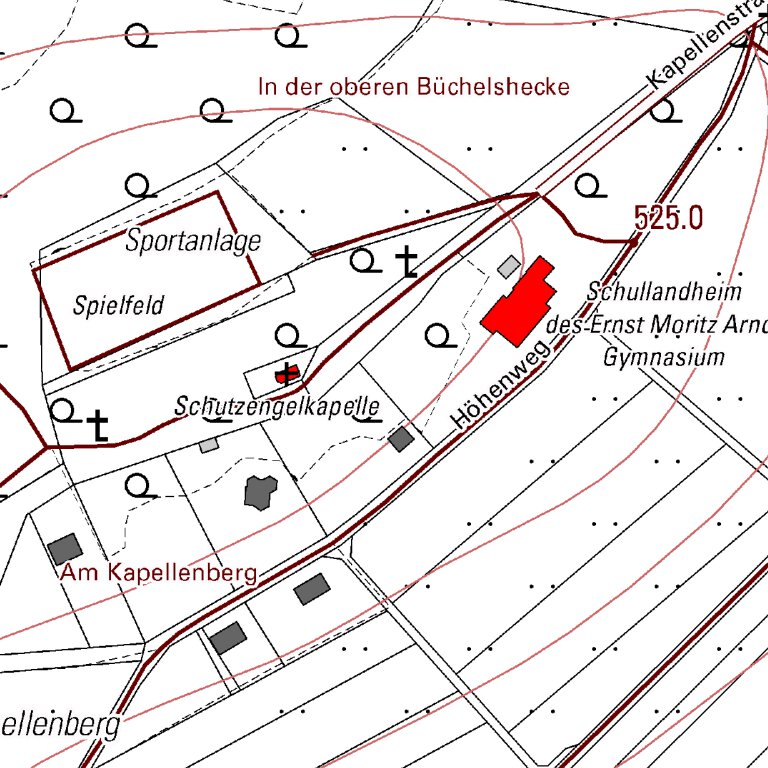 Aremberg 1 (1:5,000) Map by Landesamt fur Vermessung und ...