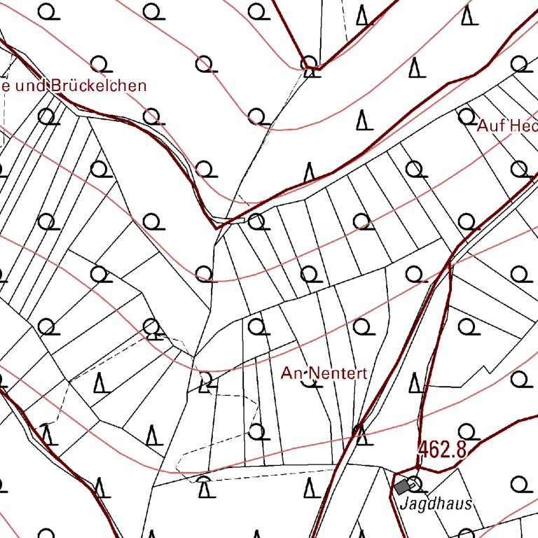 Bad Neuenahr-Ahrweiler 6 (1:5,000) Map by Landesamt fur Vermessung und ...