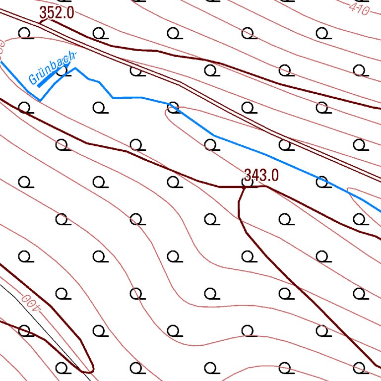 Baumholder 16 (1:5,000) Map by Landesamt fur Vermessung und ...