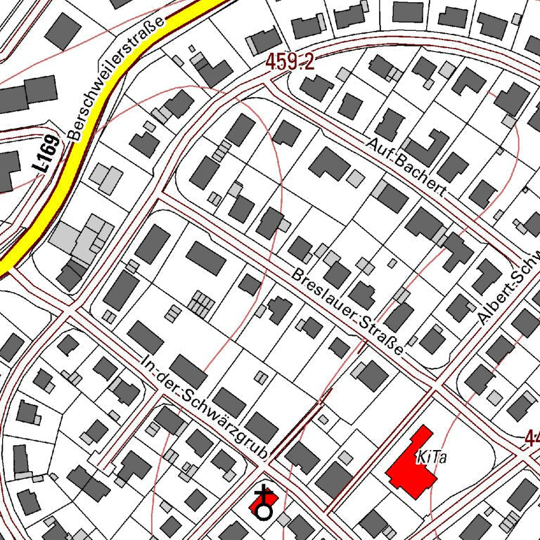 Baumholder 8 (1:5,000) Map by Landesamt fur Vermessung und ...
