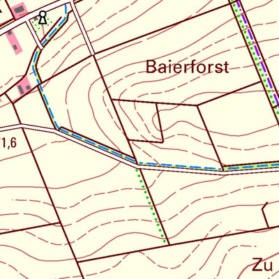Erbes-Büdesheim (1:25,000) Map by Landesamt fur Vermessung und ...