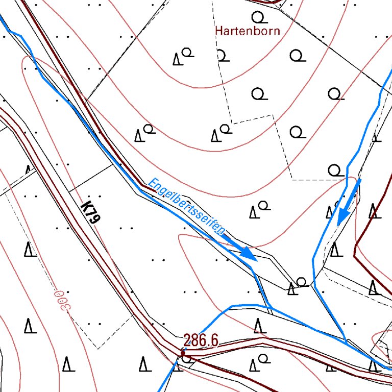 Friesenhagen 13 (1:5,000) Map by Landesamt fur Vermessung und ...
