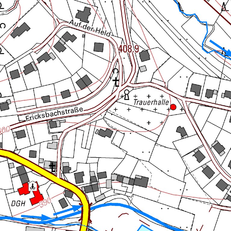 Gerolstein 12 (1:5,000) Map by Landesamt fur Vermessung und ...
