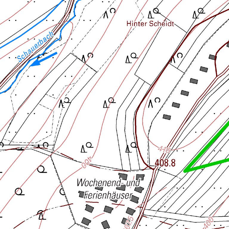 Gerolstein 7 (1:5,000) Map by Landesamt fur Vermessung und ...