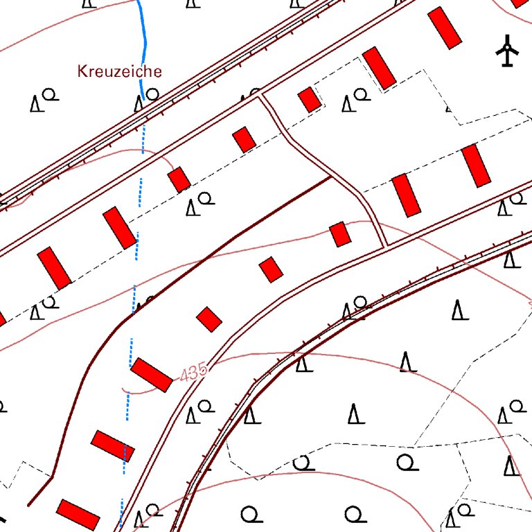 Herschbach 2 (1:5,000) Map by Landesamt fur Vermessung und ...