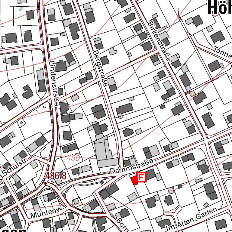 Höhn 3 (1:5,000) Map by Landesamt fur Vermessung und ...