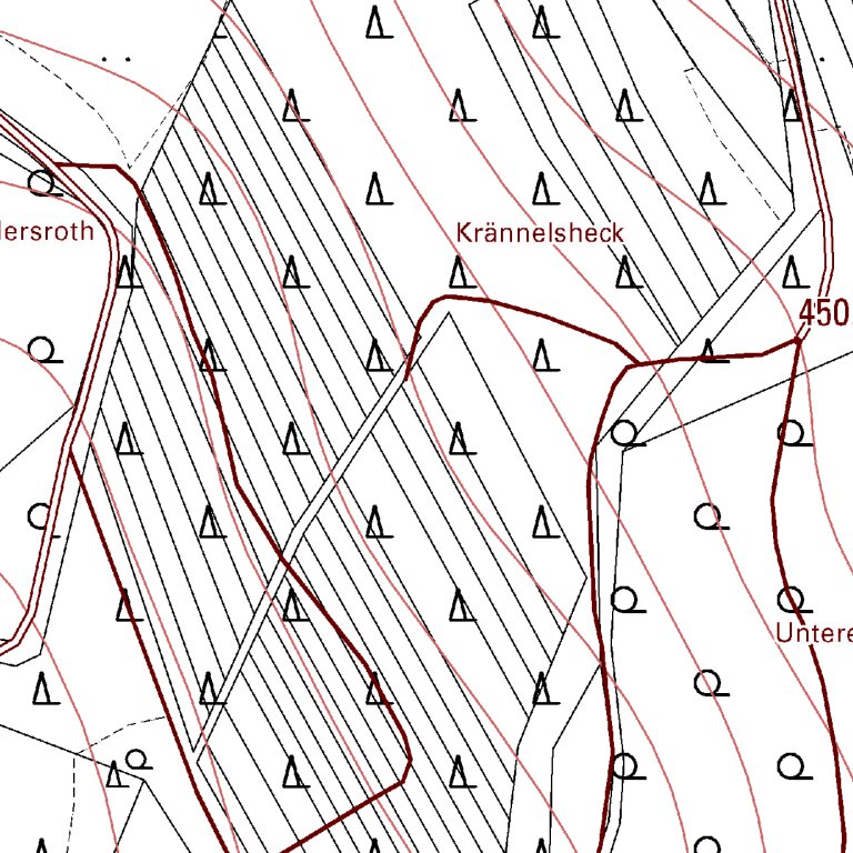 Idar-Oberstein 18 (1:5,000) Map by Landesamt fur Vermessung und ...