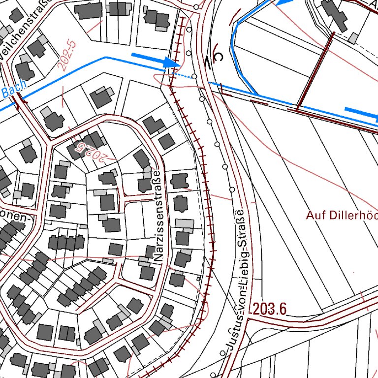 Polch 1 (1:5,000) Map by Landesamt fur Vermessung und ...