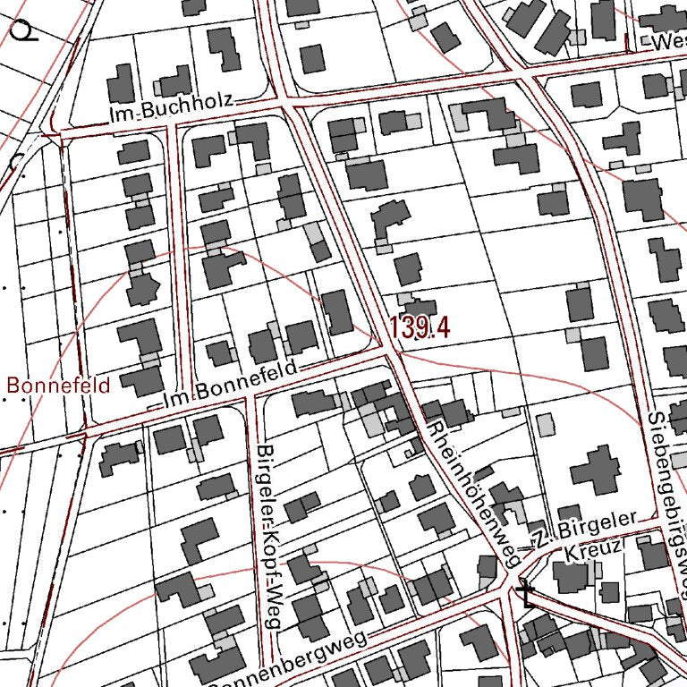 Remagen 3 (1:5,000) Map by Landesamt fur Vermessung und ...