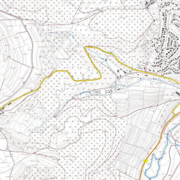 Saarburg 1 (1:5,000) Map by Landesamt fur Vermessung und ...