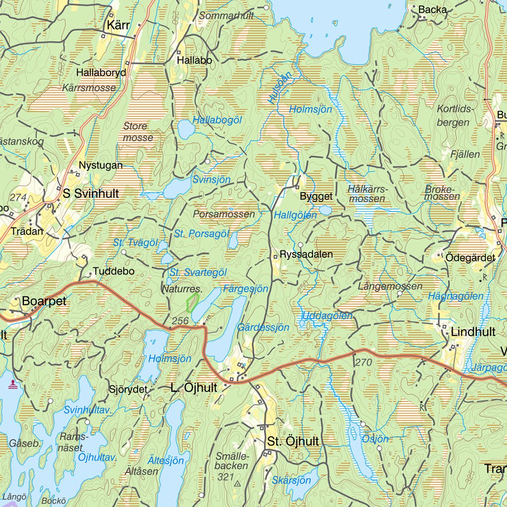 Byarum Map by Lantmateriet | Avenza Maps