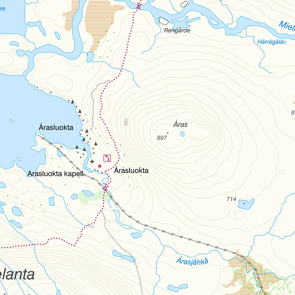 Jokkmokk 5 Map by Lantmateriet | Avenza Maps