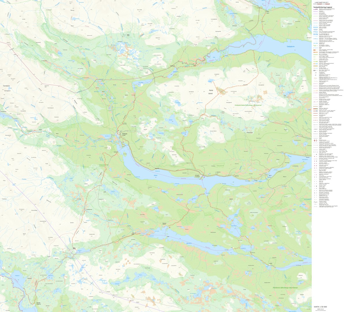 Jokkmokk 6 Map by Lantmateriet | Avenza Maps