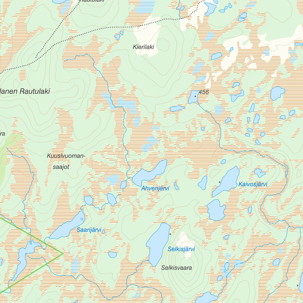 Karesuando 2 Map by Lantmateriet | Avenza Maps