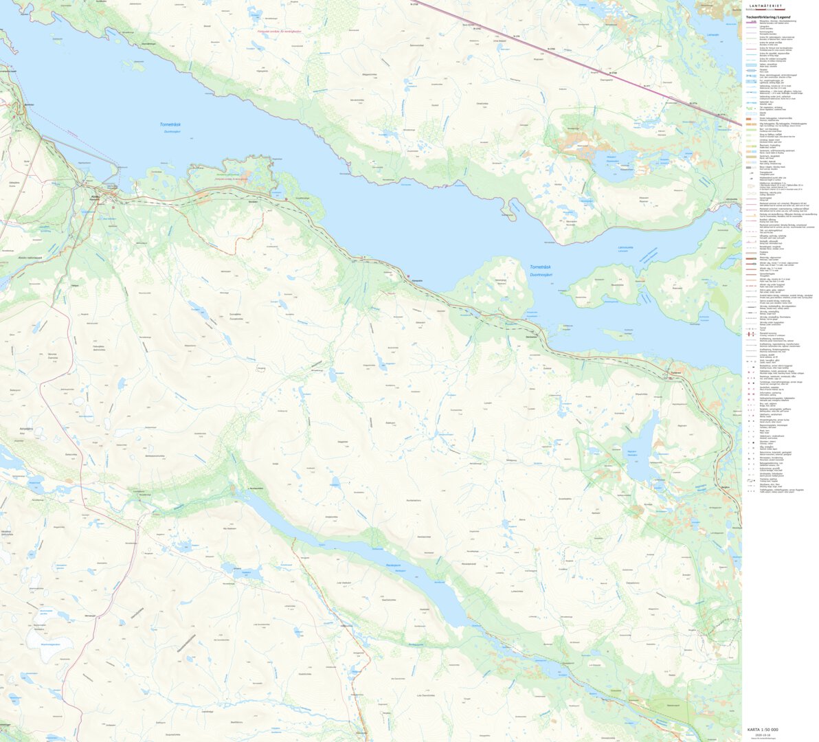 Kiruna 3 Map by Lantmateriet | Avenza Maps