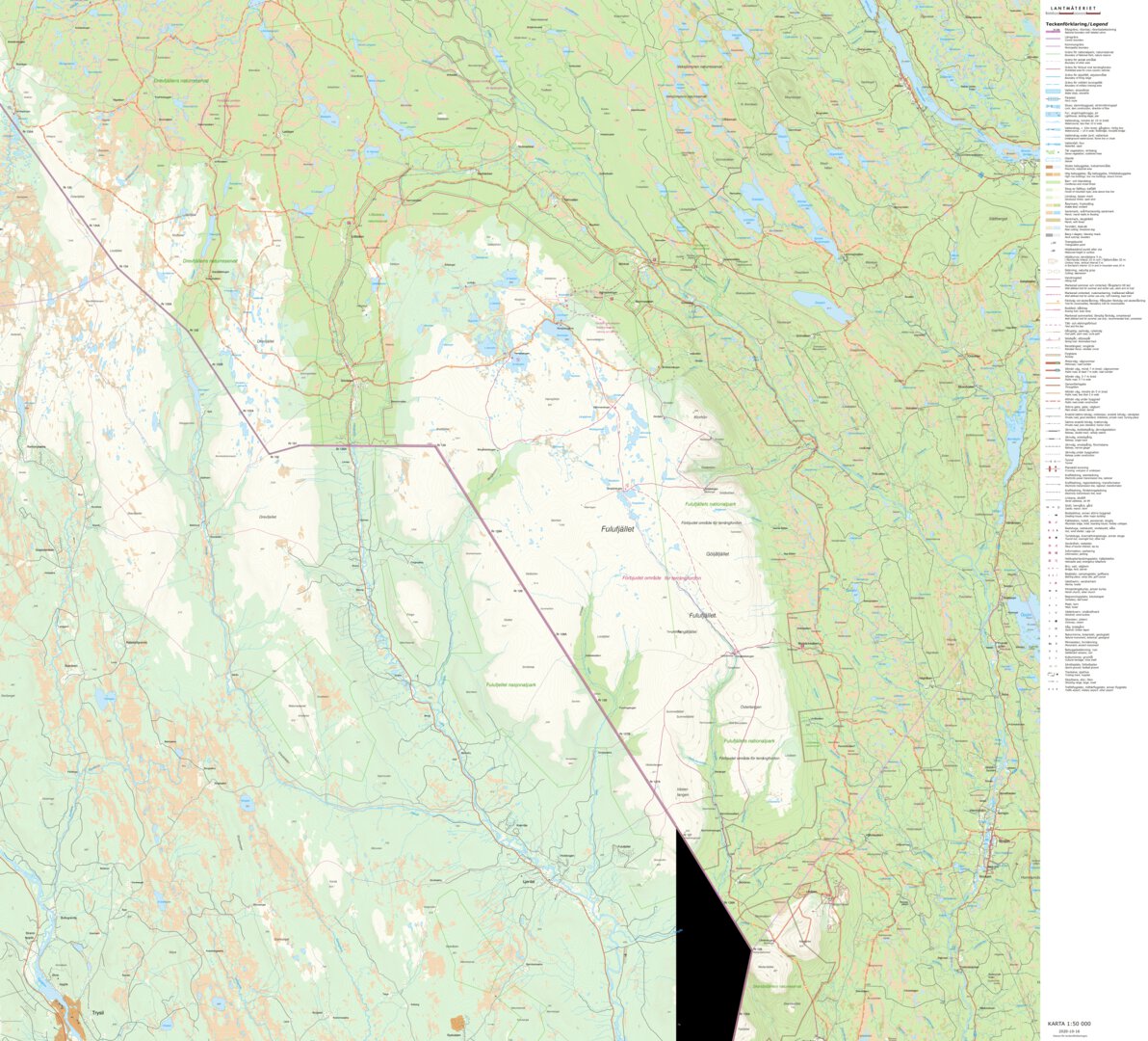 Särna Map by Lantmateriet | Avenza Maps