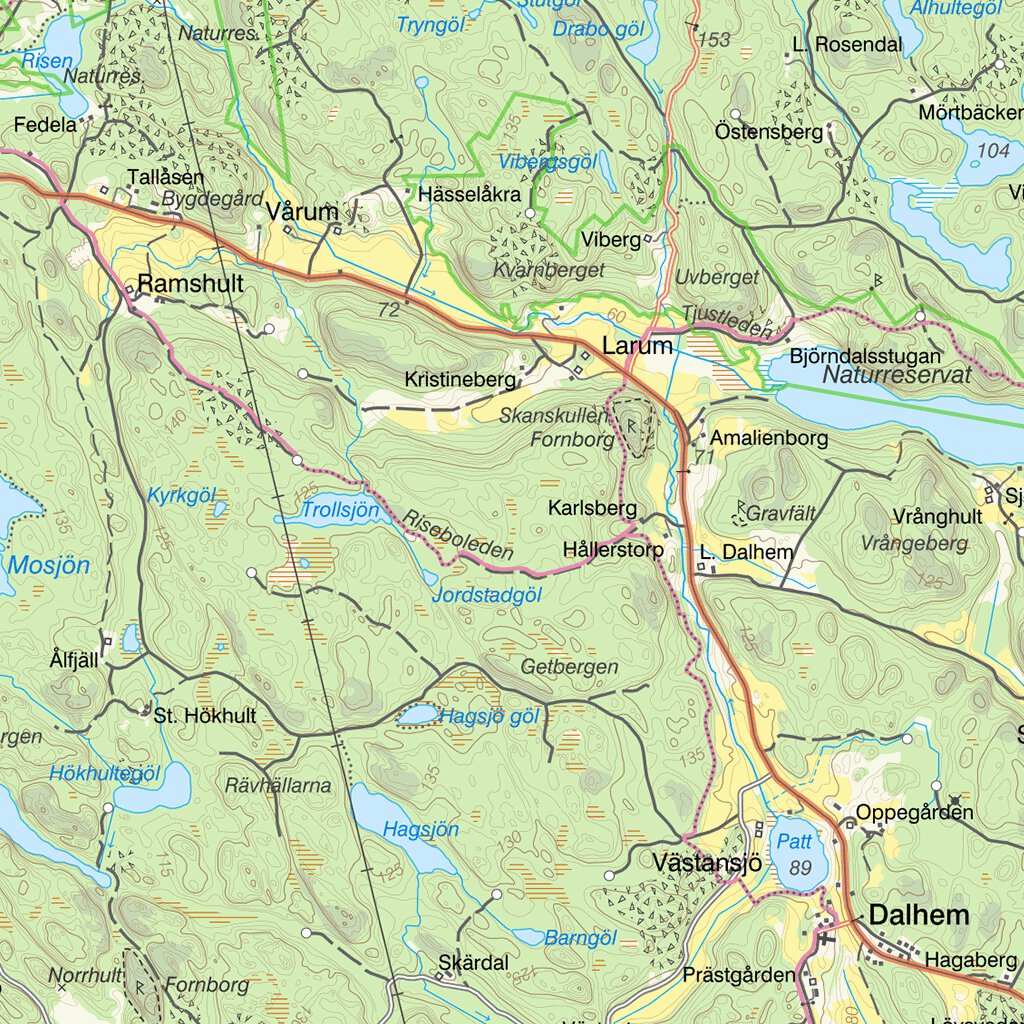 Västra Ed Map by Lantmateriet | Avenza Maps