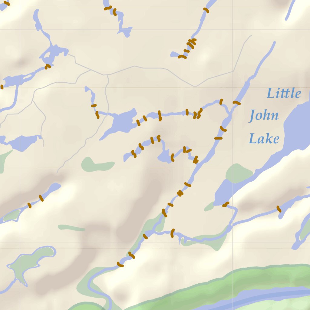 Magnetawan-Noganosh Backcountry Canoeing Map by Lost Lakes | Avenza Maps