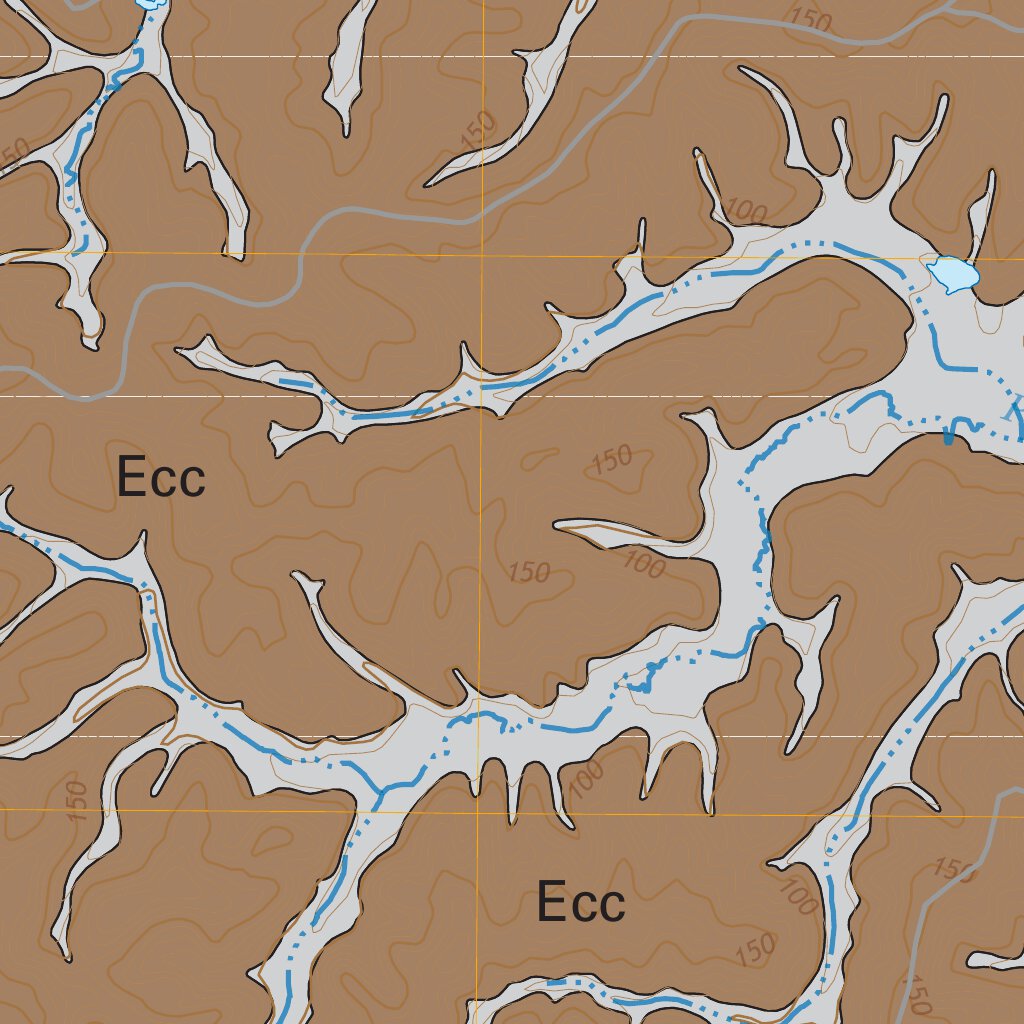 Luna Surface Geology 2021 Map by Louisiana Geological Survey (LSU ...