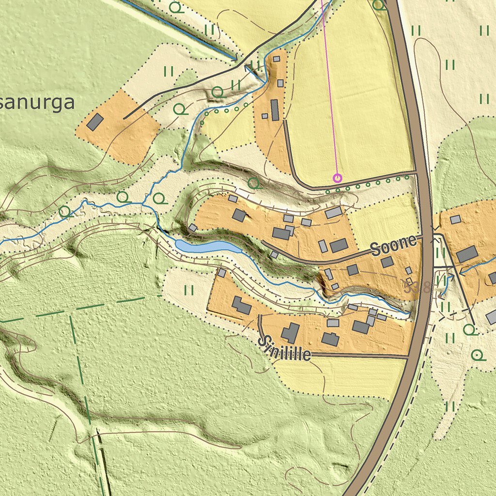 Ahisilla küla, Kose vald Map by Maa-amet | Avenza Maps