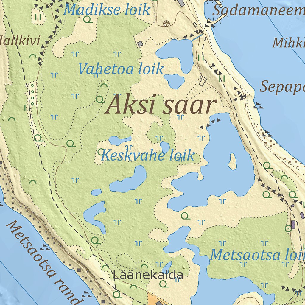 Idaotsa küla, Viimsi vald Map by Maa-amet | Avenza Maps