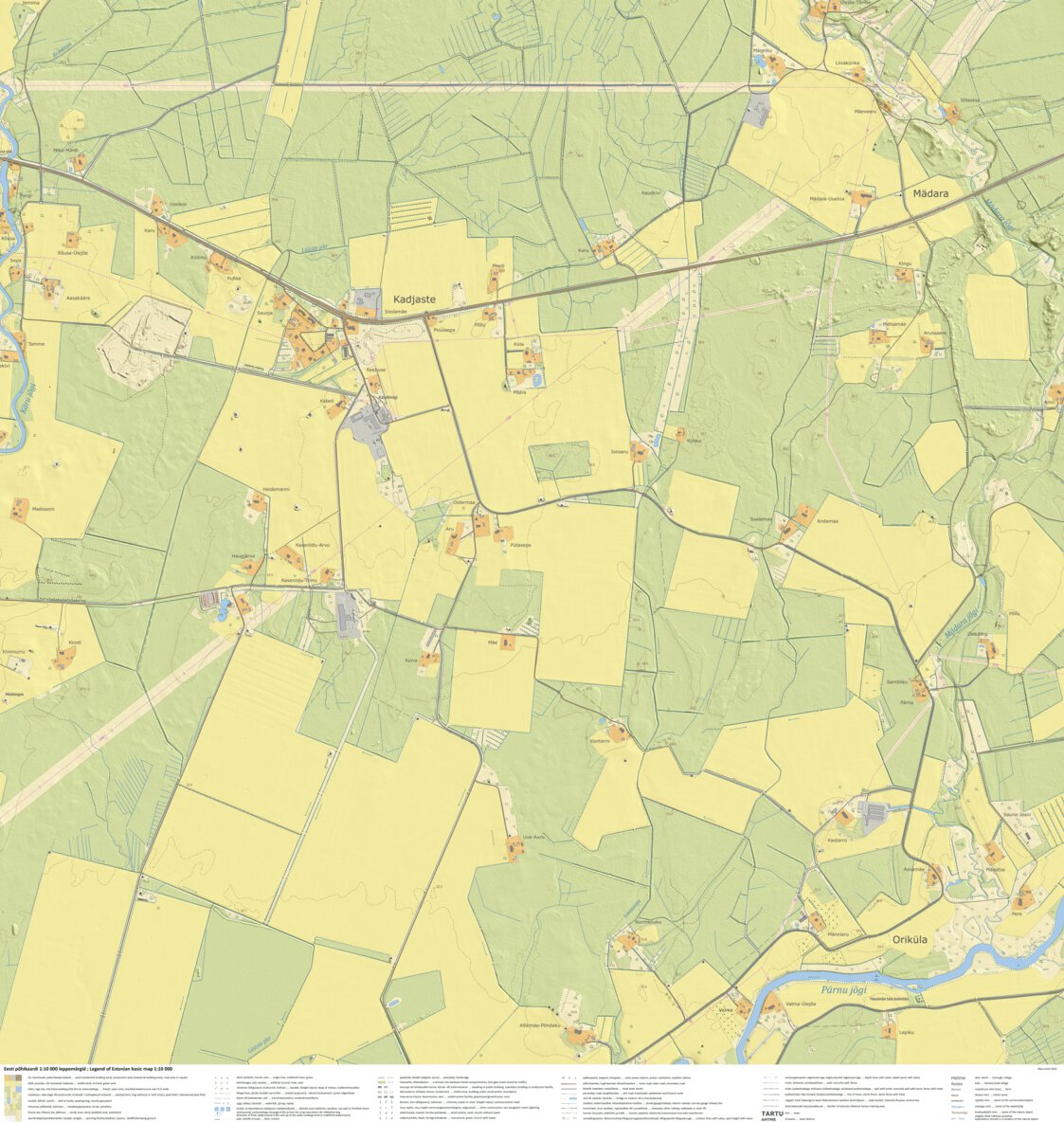 Kadjaste küla, Põhja-Pärnumaa vald Map by Maa-amet | Avenza Maps