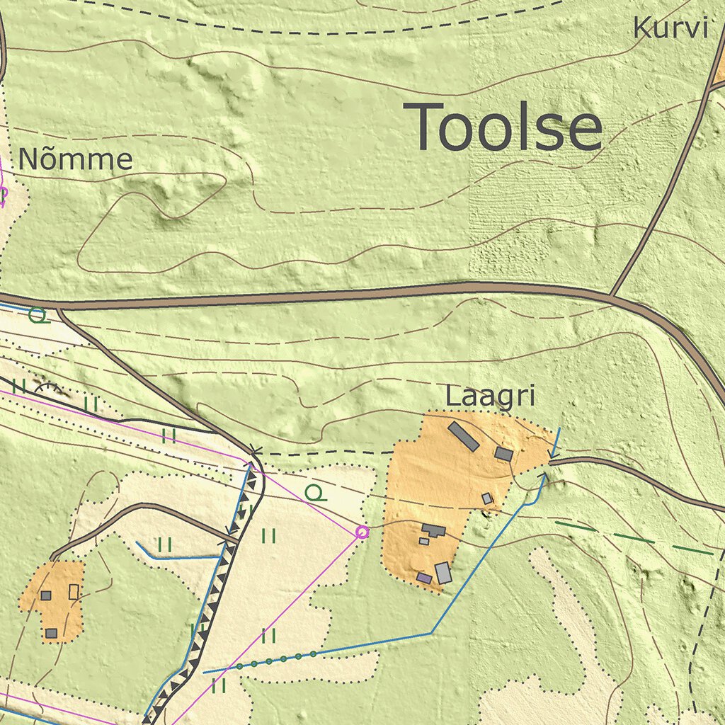 Karepa küla, Haljala vald Map by Maa-amet | Avenza Maps