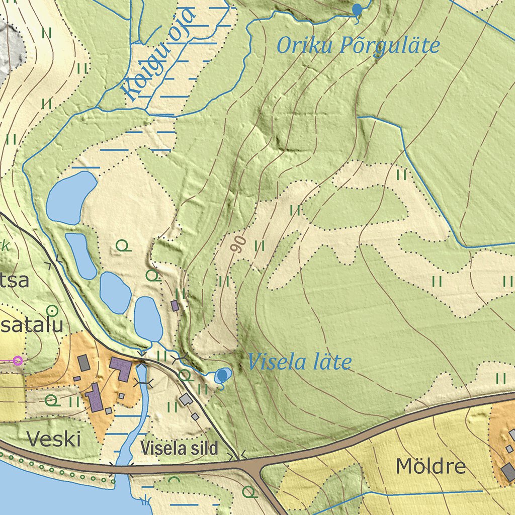 Kassi küla, Antsla vald Map by Maa-amet | Avenza Maps