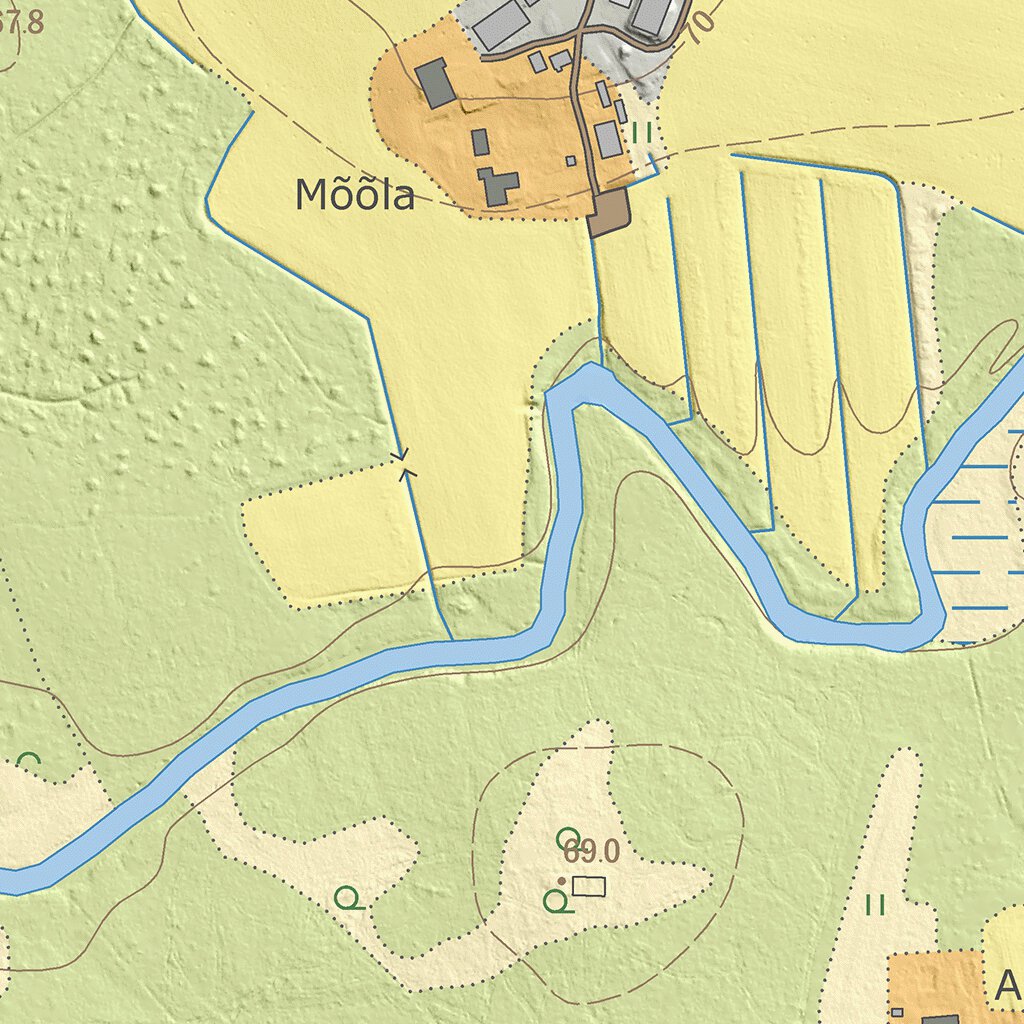 Kasvandu küla, Rapla vald Map by Maa-amet | Avenza Maps