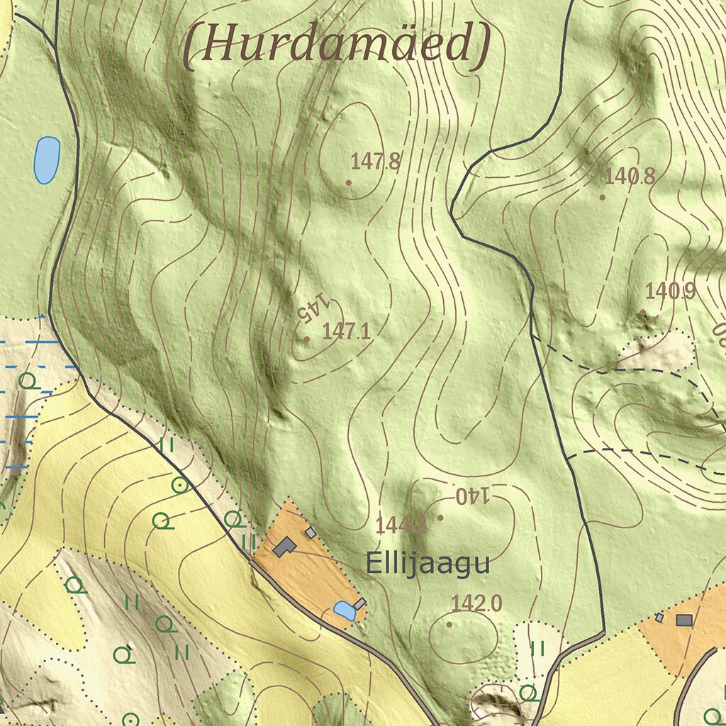 Kavandu küla, Kambja vald Map by Maa-amet | Avenza Maps
