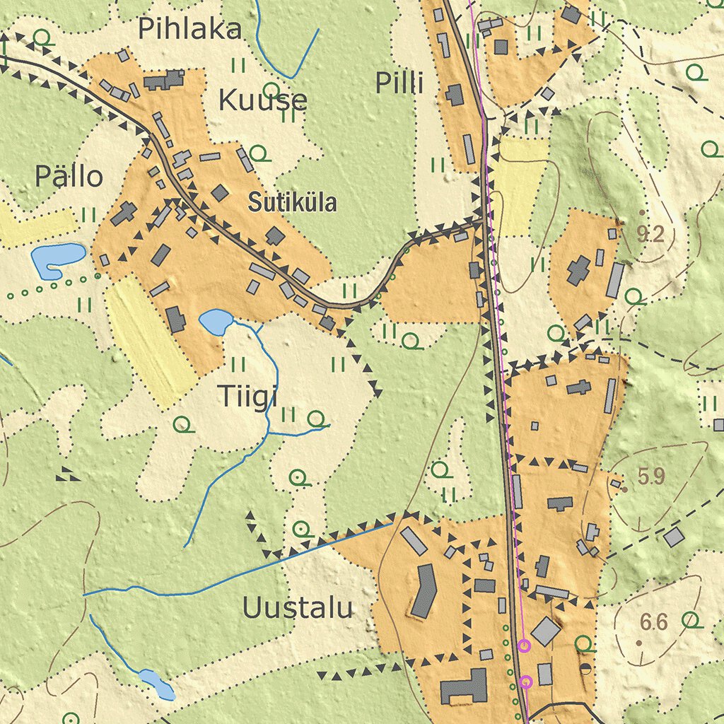 Kelnase küla, Viimsi vald (1) Map by Maa-amet | Avenza Maps