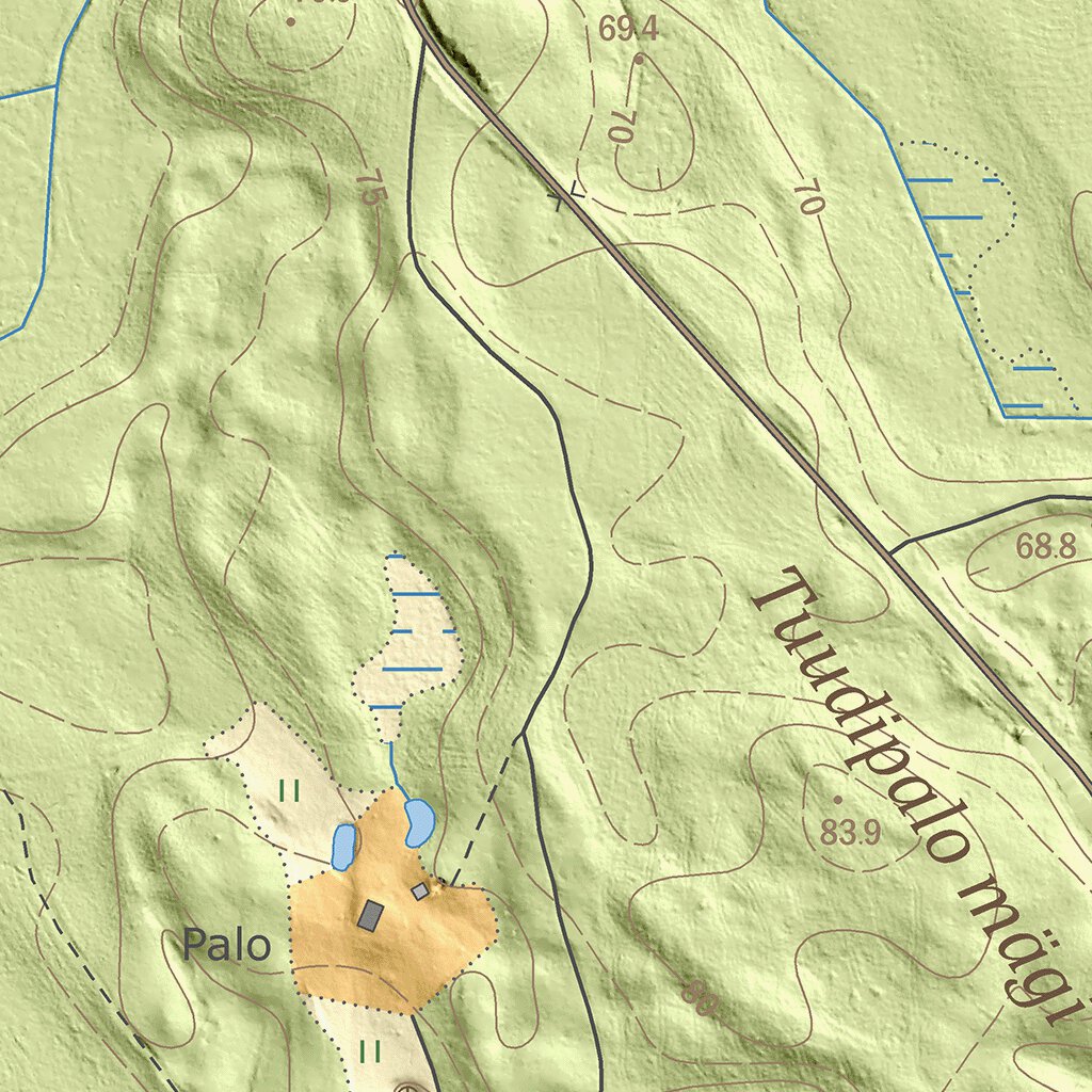 Leevi küla, Räpina vald Map by Maa-amet | Avenza Maps