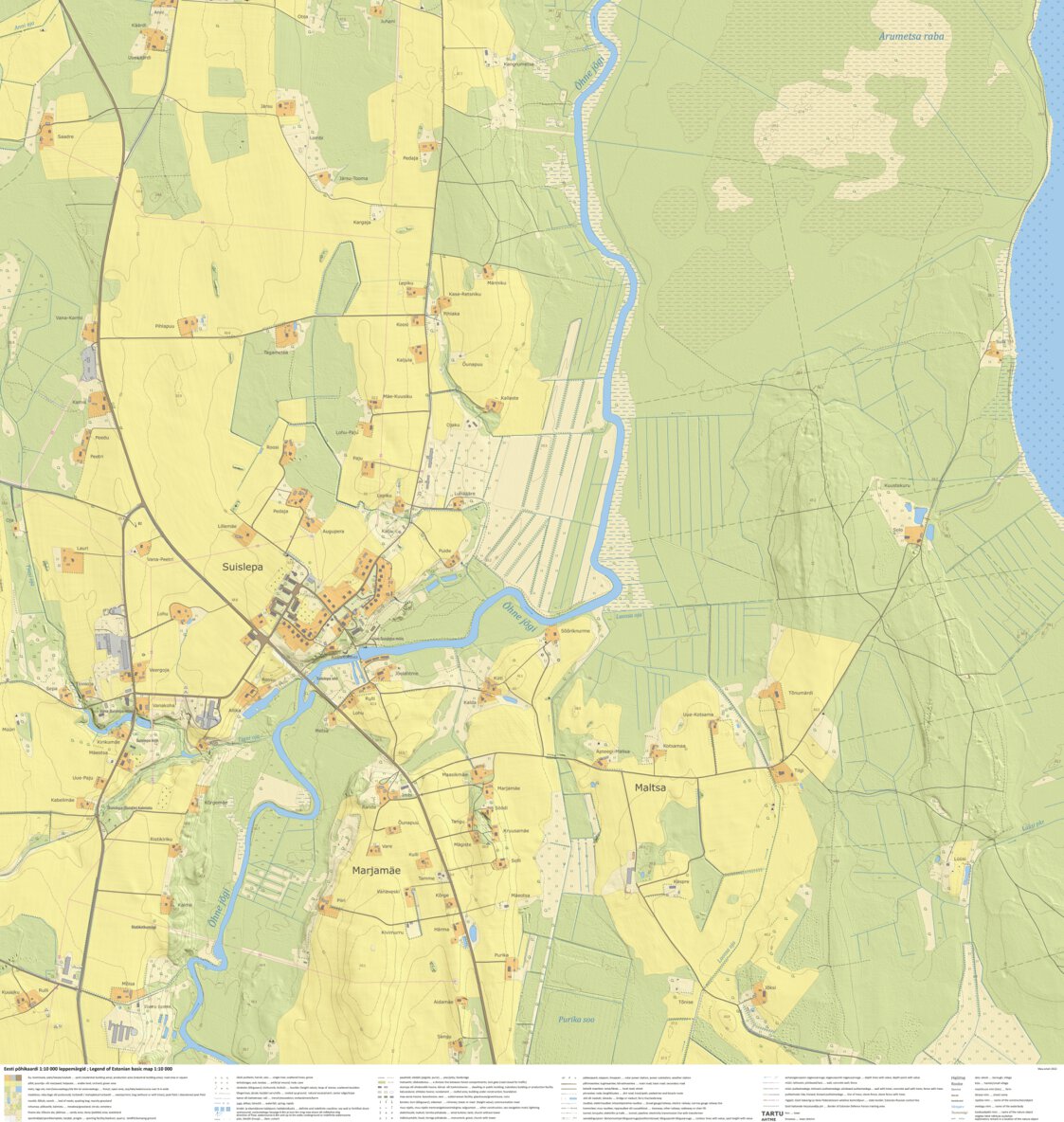 Maltsa küla, Viljandi vald Map by Maa-amet | Avenza Maps