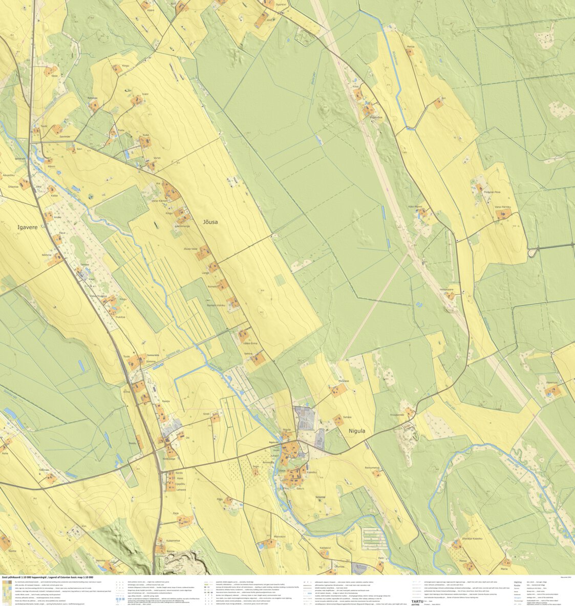 Nigula küla, Tartu vald Map by Maa-amet | Avenza Maps