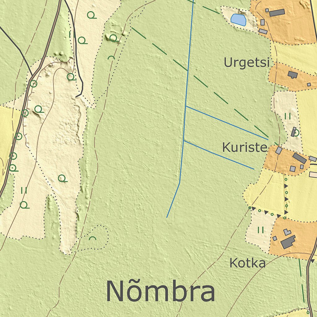 Nõmbra küla, Kose vald Map by Maa-amet | Avenza Maps